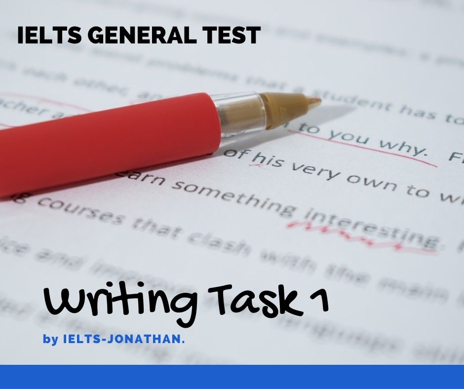 How to approach IELTS Writing Task 1 (General) — IELTS Training with ...